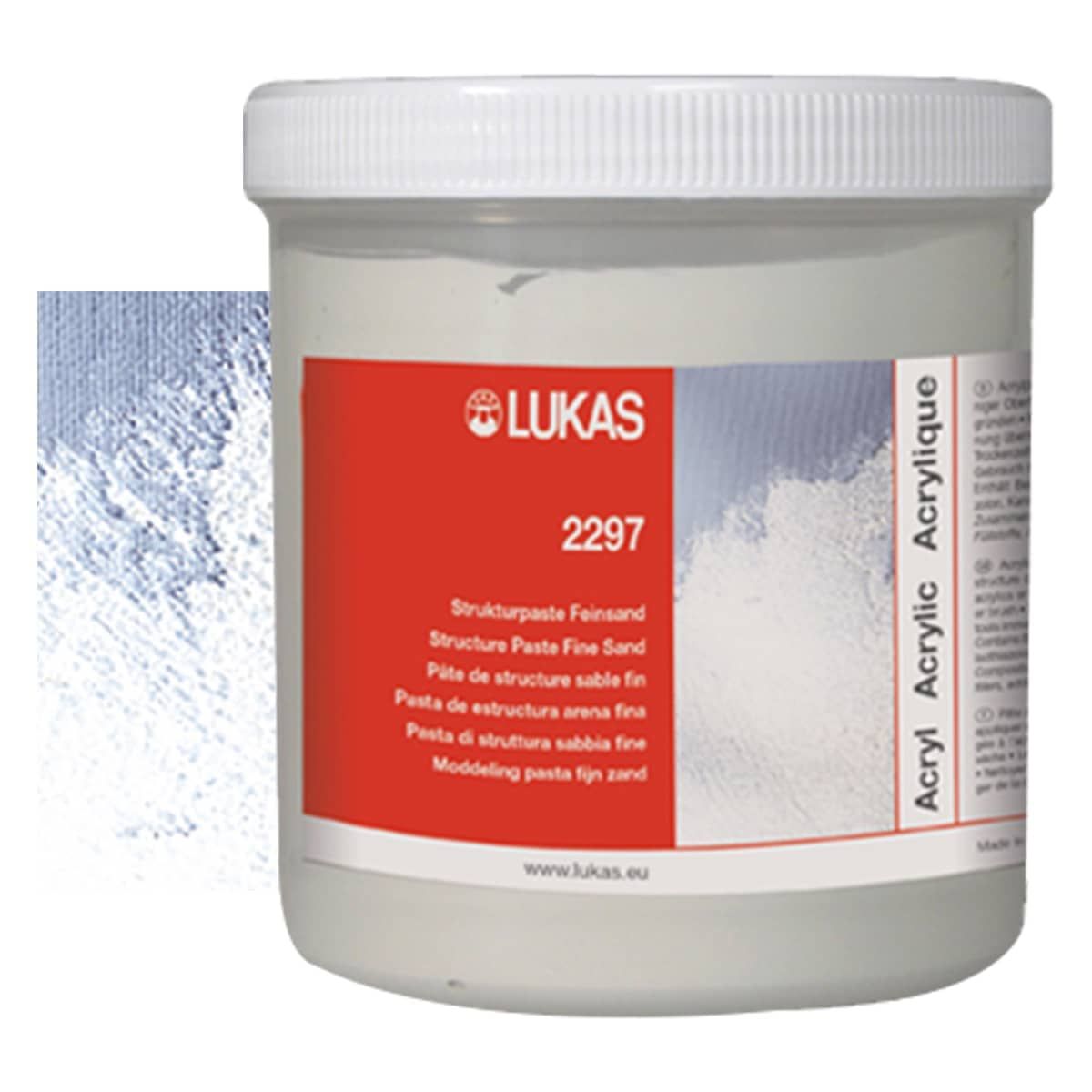 LUKAS Studio Acrylic Medium - Modeling Paste Fine Sand, 500ml | Jerry's ...
