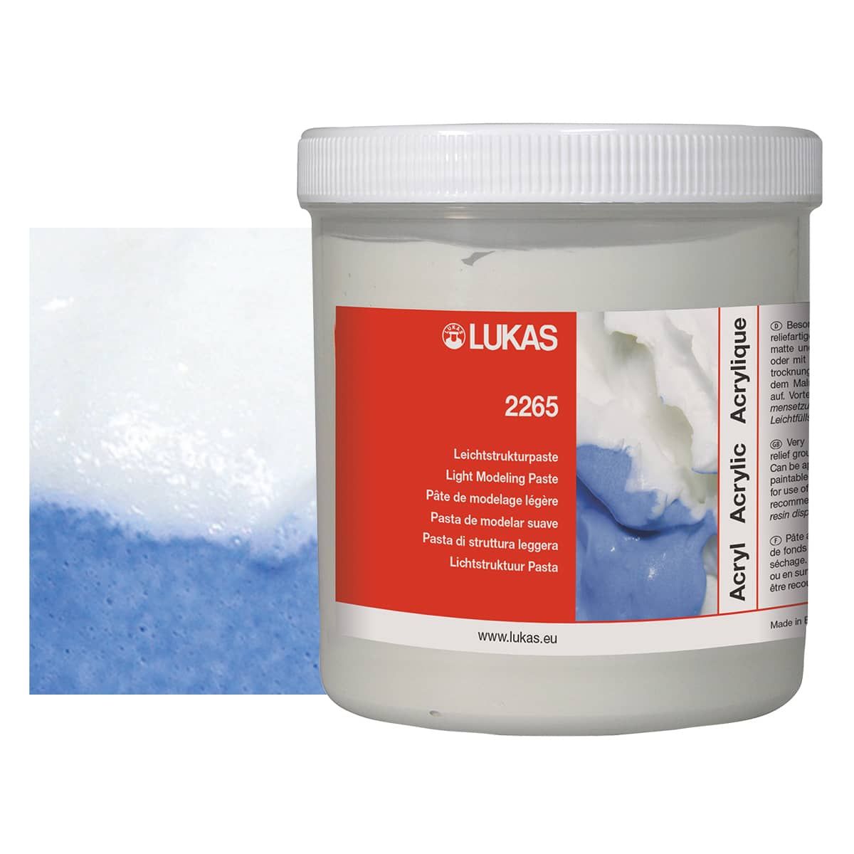 LUKAS Studio Acrylic Medium - Light Structure Paste, 250ml | Jerry's ...