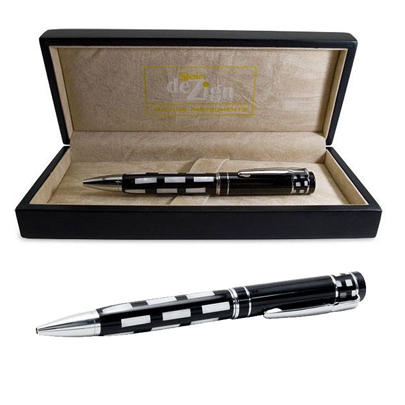 Stein Design Luxury Pen Mother of Pearl Fine Writing Pen - Black ...