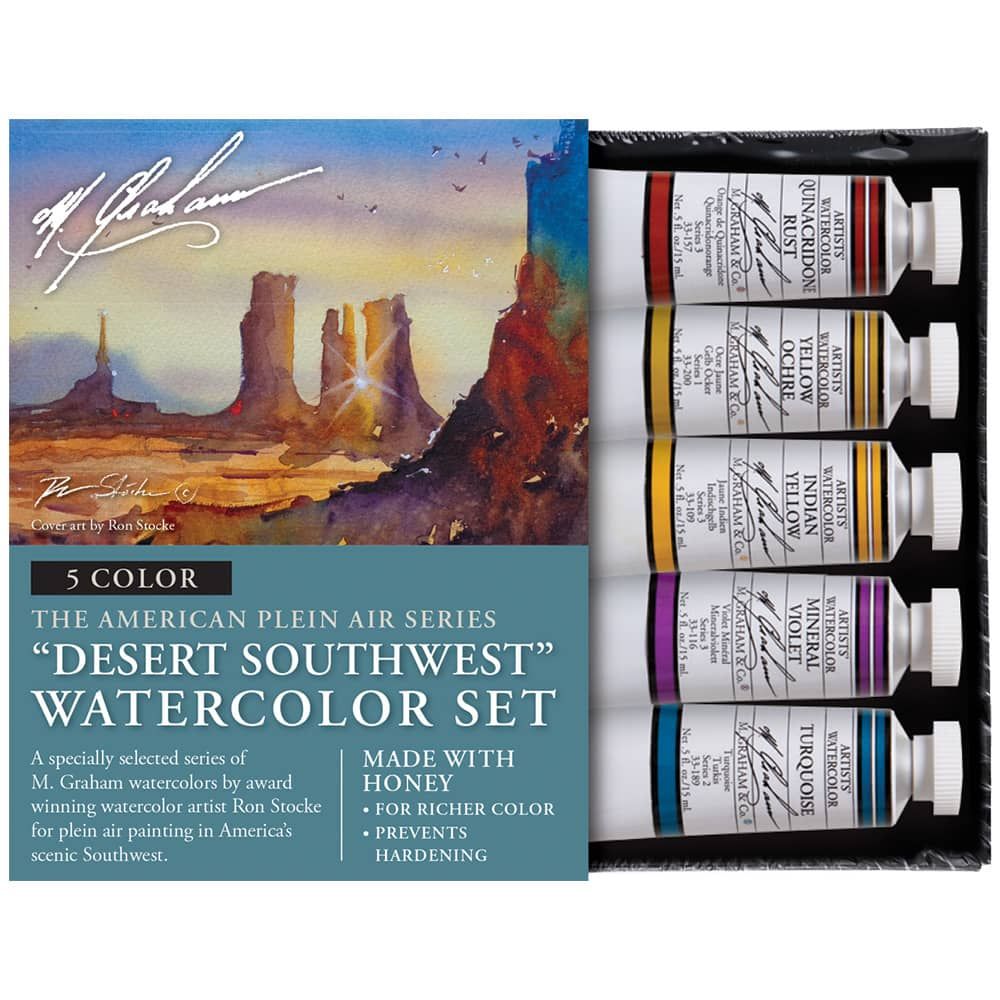 M. Graham Watercolors Desert Southwest Set of 5, 15ml Colors | Jerry's ...