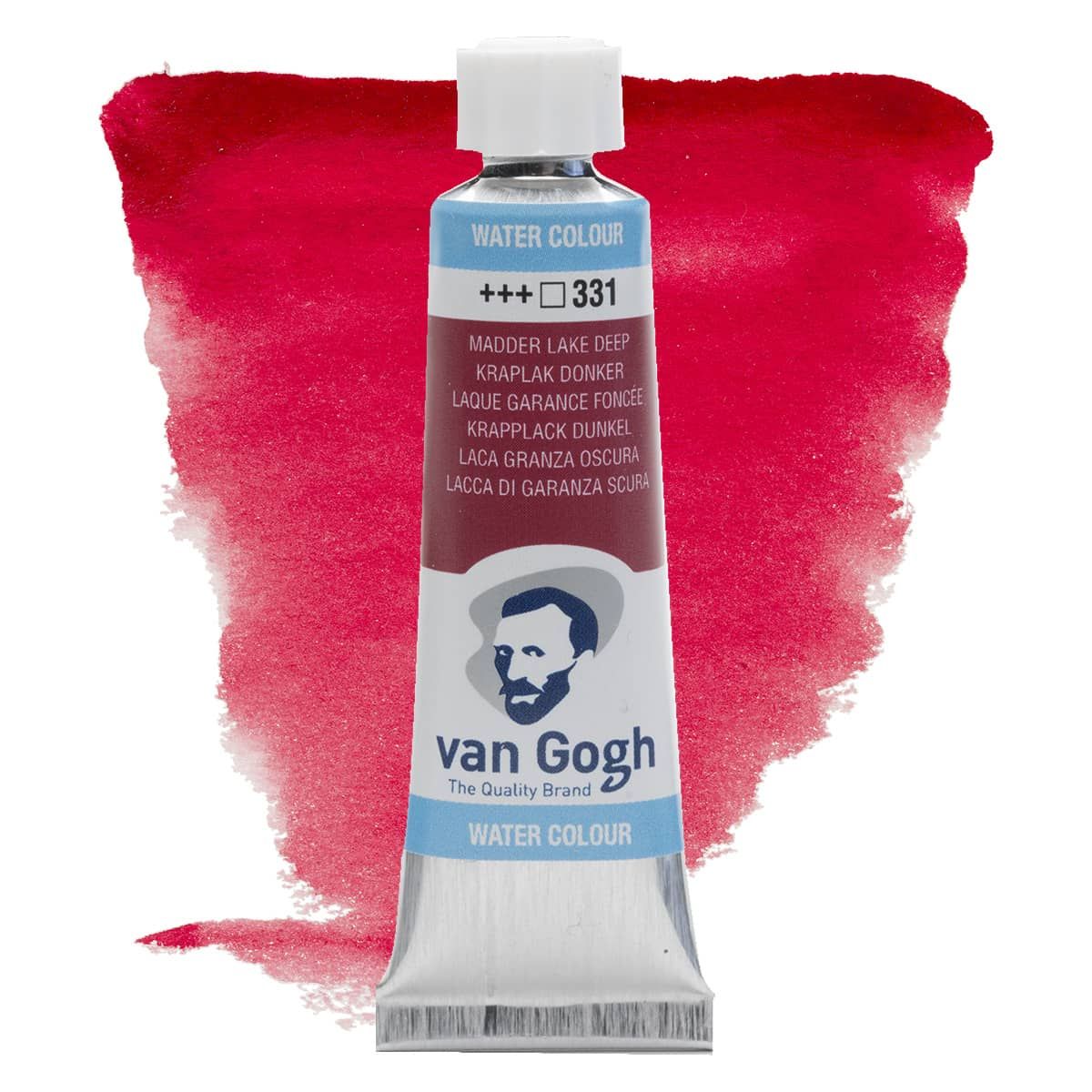 Van Gogh Watercolors - Madder Lake Deep, 10ml Tube | Jerry's Artarama