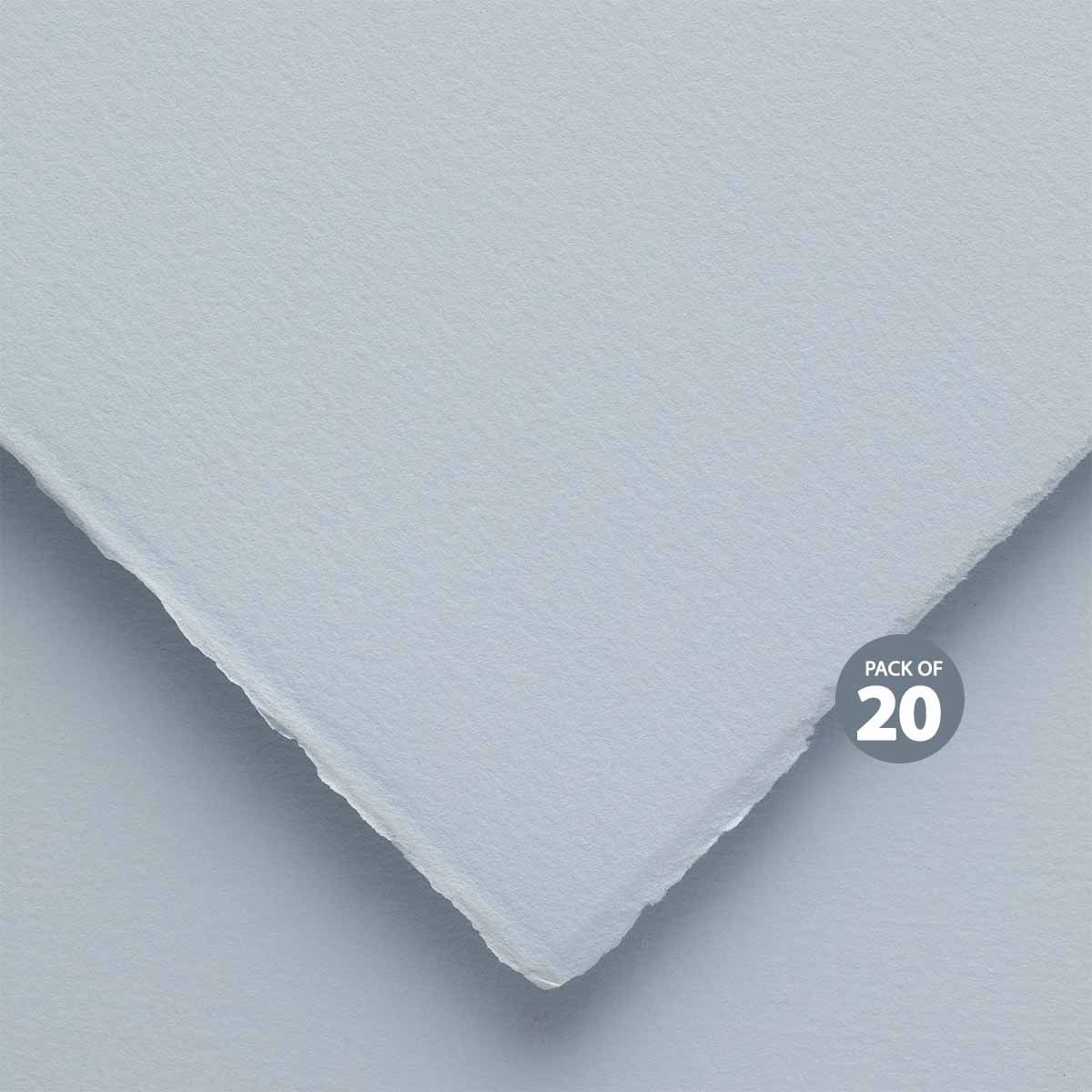 Magnani 1404 Pescia Printmaking Paper 140lb - Light Blue, 22" x 29.9 ...