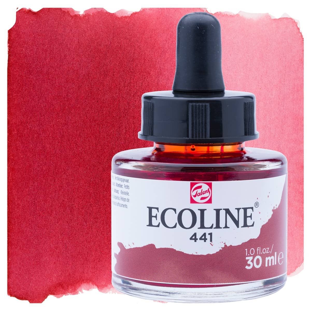 Ecoline Liquid Watercolor, Mahogany 30ml Pipette Jar | Jerry's Artarama