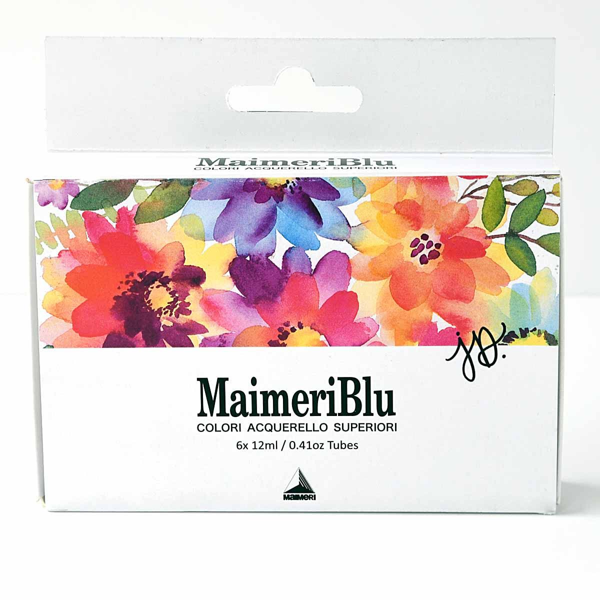 MaimeriBlu Watercolor Jeannie Dickson Set of 6 Colors, 12ml Tubes ...