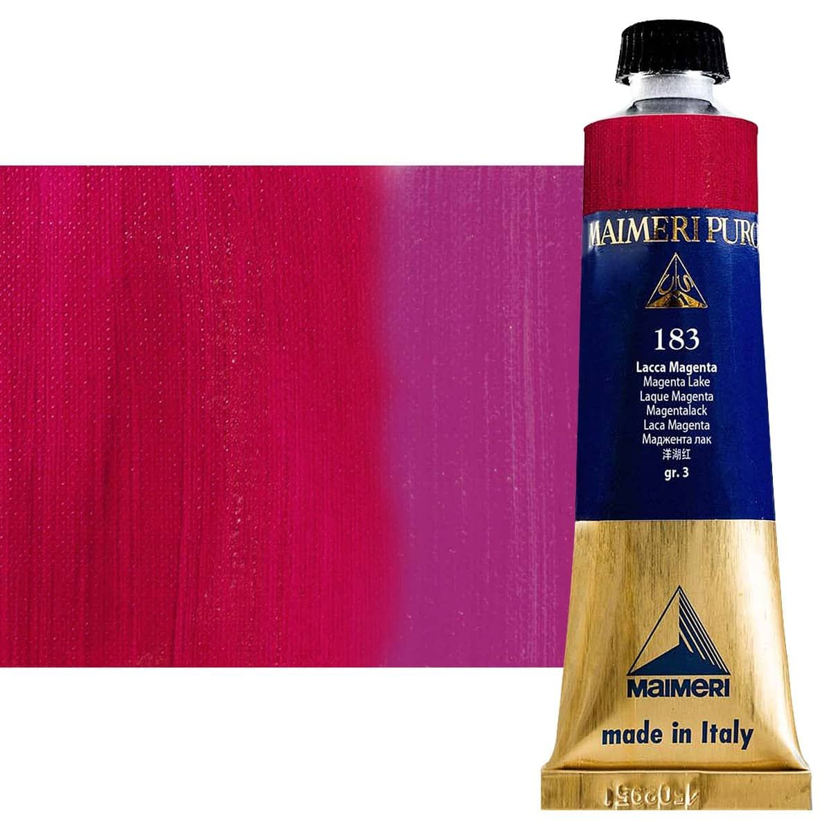 Magenta Lake 40ml Maimeri Puro Oil Color | Jerry's Artarama