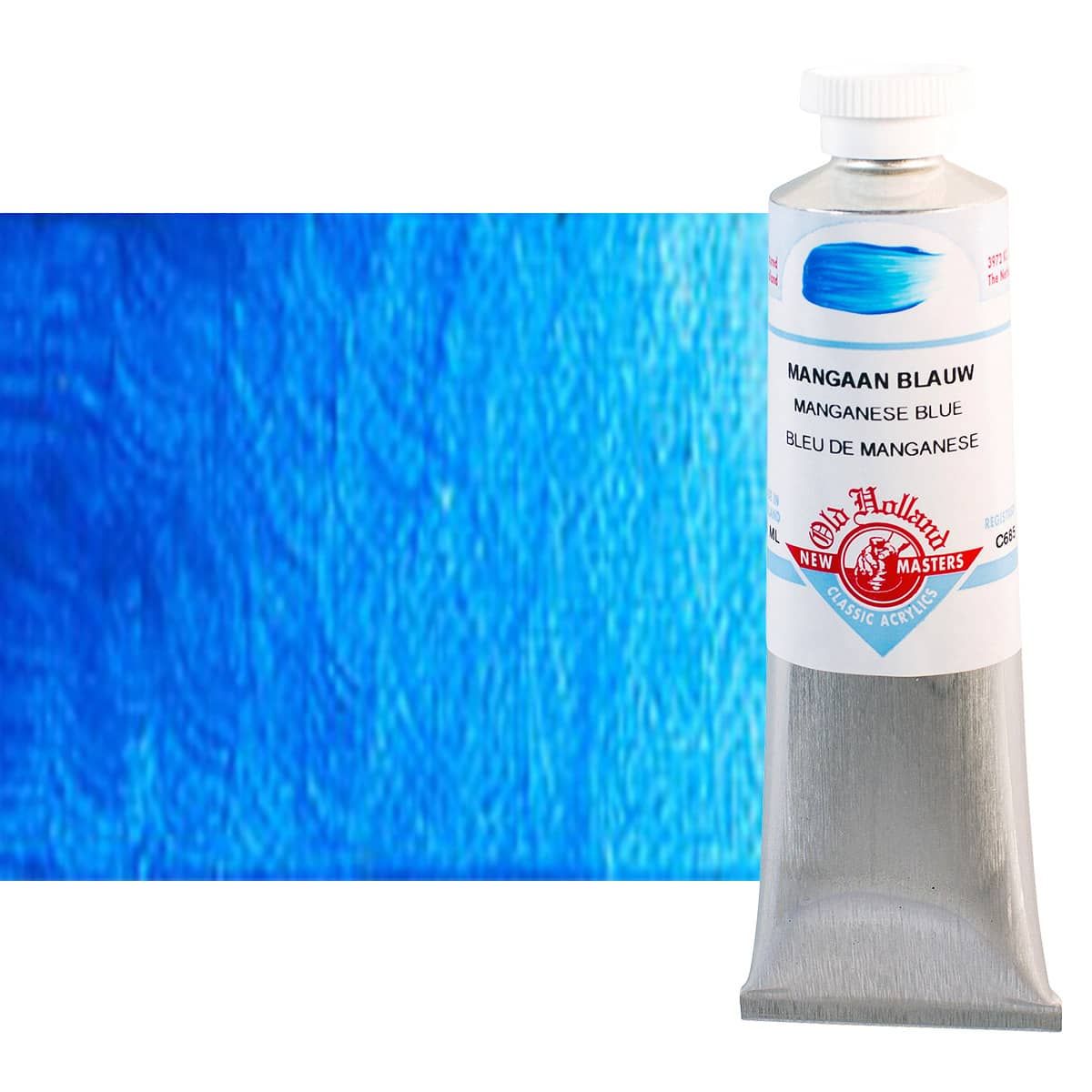 Old Holland New Masters Classic Acrylic Colors Manganese Blue Extra, 60 ...