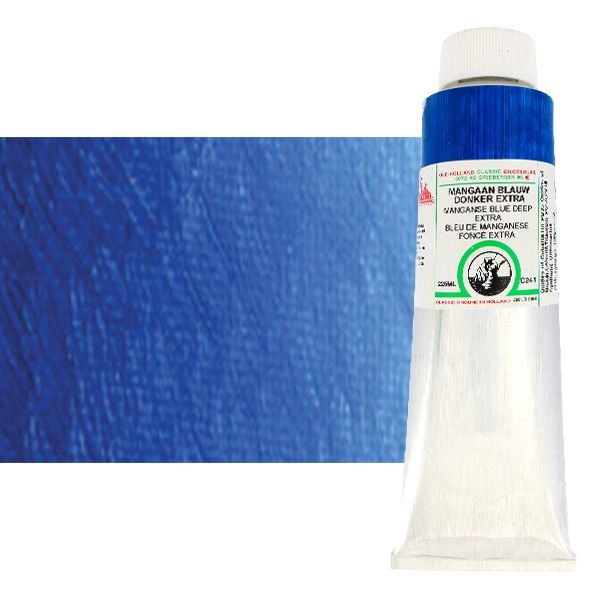 Old Holland Oil Color - Manganese Blue Deep Extra, 225ml Tube | Jerry's ...
