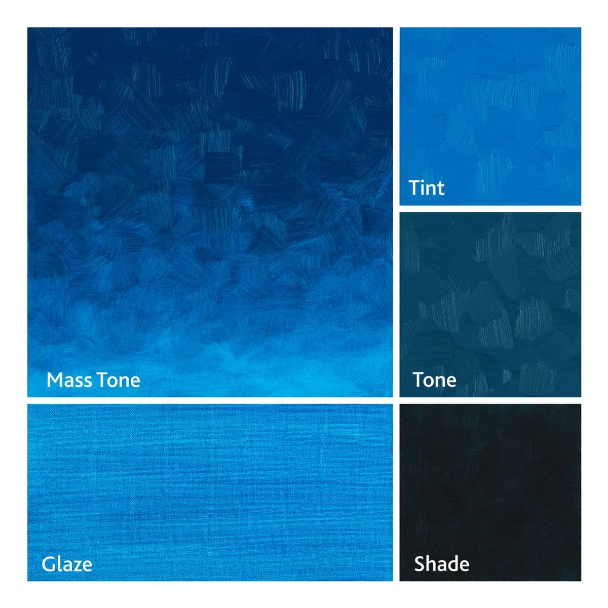 Tusc & Pine Artist Oil Color - Manganese Blue Pastiche, 40ml Tube ...