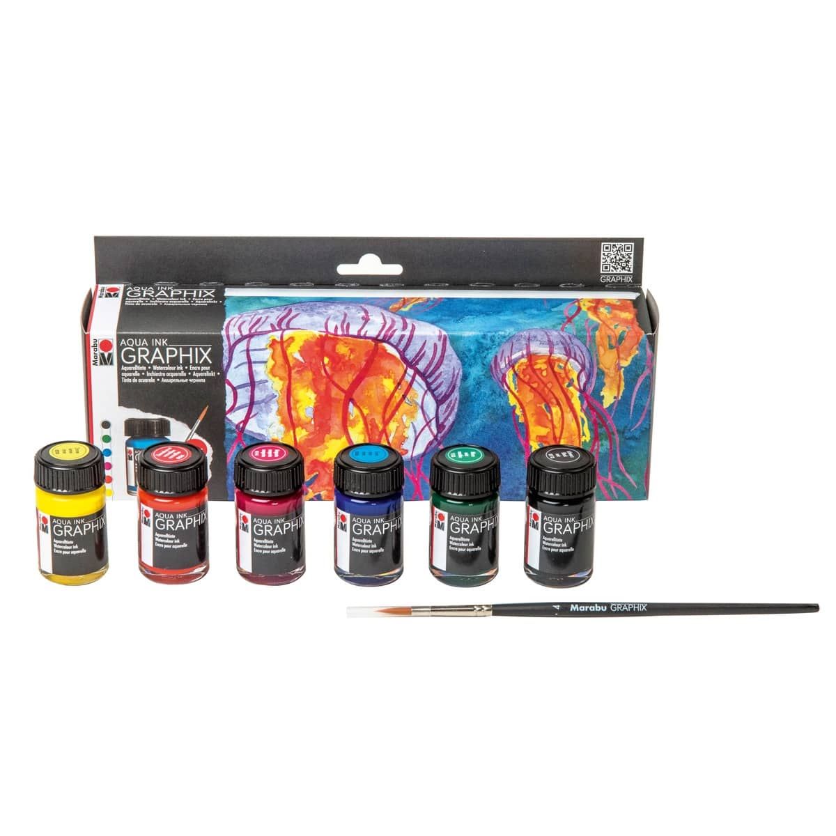 Marabu Graphix Aqua Inks | Jerry's Artarama