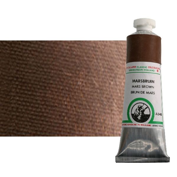 Old Holland Oil Color, Mars Brown, 40ml Tube | Jerry's Artarama
