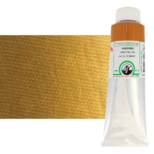 Old Holland Oil Color, Mars Yellow, 225ml Tube | Jerry's Artarama