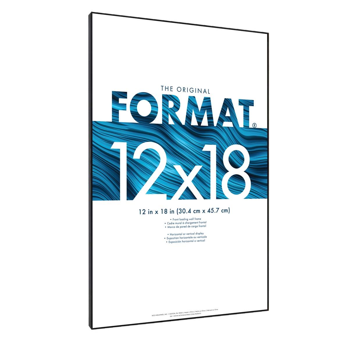 MCS Format Frame - Black, 12" x 18" (Box of 6) | Jerry's Artarama