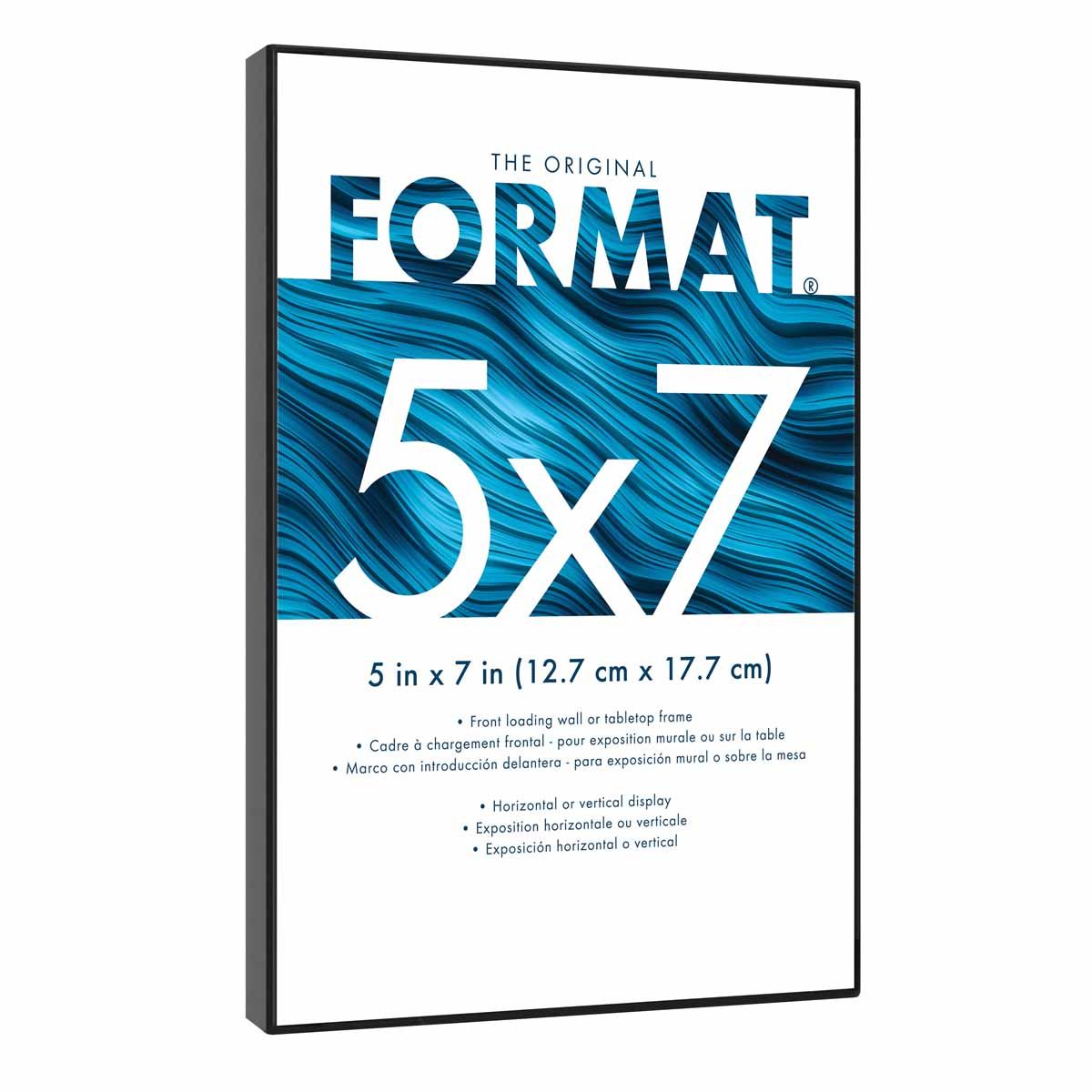 MCS Format Frame - Black, 5" x 7" (Box of 6) | Jerry's Artarama