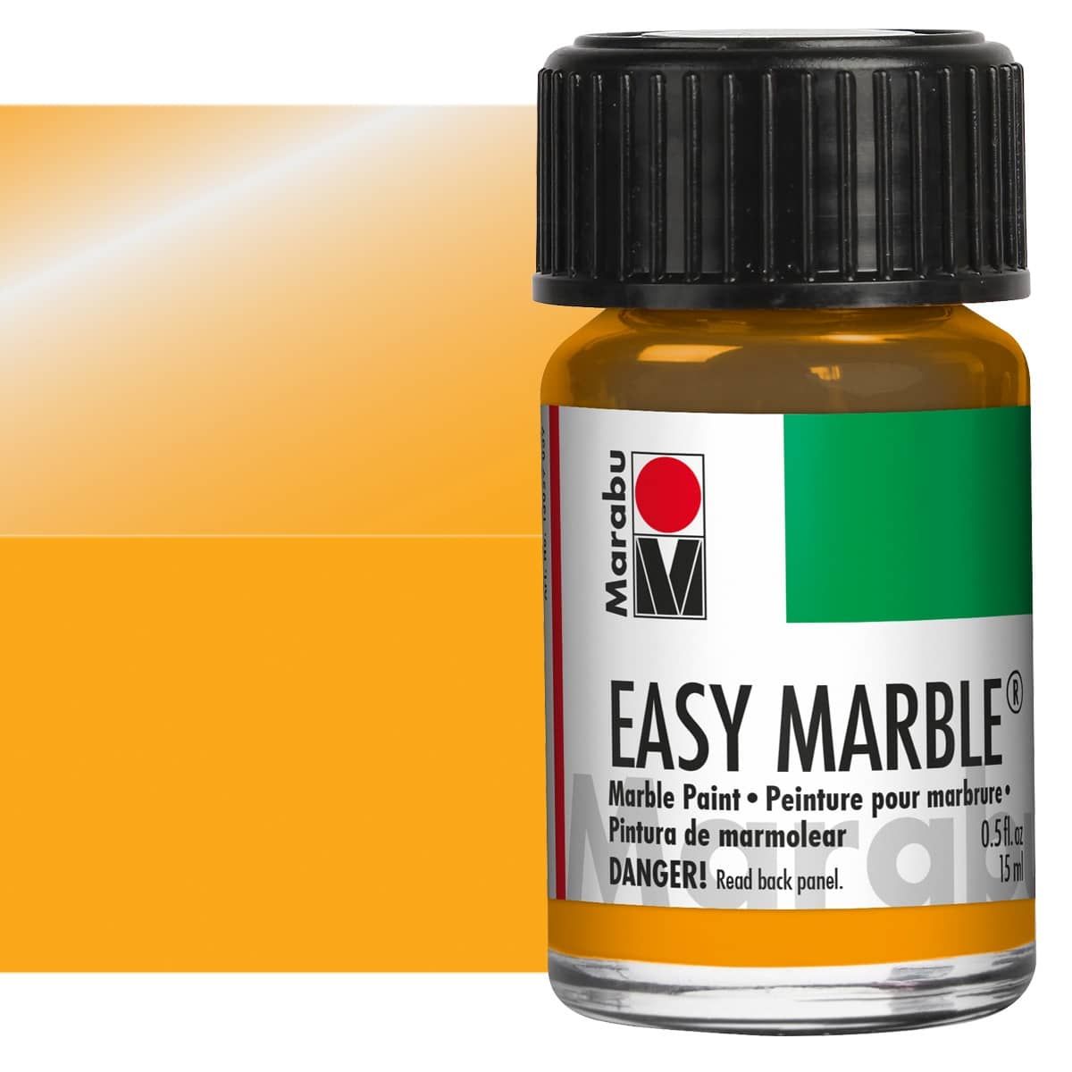 Marabu Easy Marble Metallic Orange 15ml Jar | Jerry's Artarama