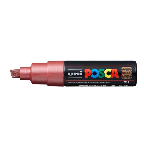 POSCA Acrylic Paint Marker - Metallic Red, Broad Tip (0.8 mm) | Jerry's ...