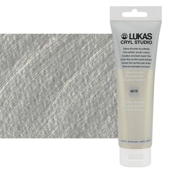 LUKAS CRYL Studio 125 mil Bottle - Metallic Silver Bronze