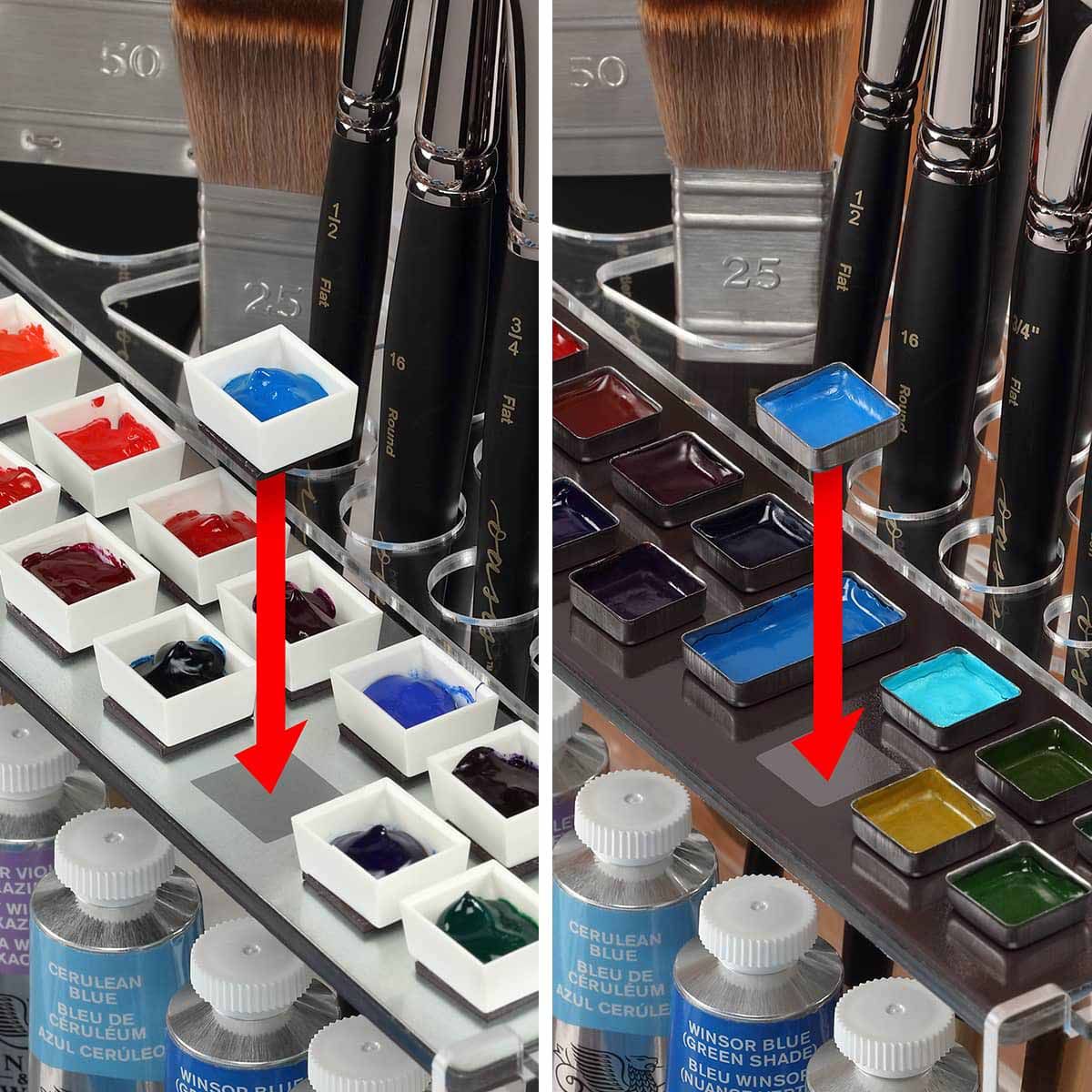 Mezzo® Watercolor Studio Storage Rack | Jerry's Artarama