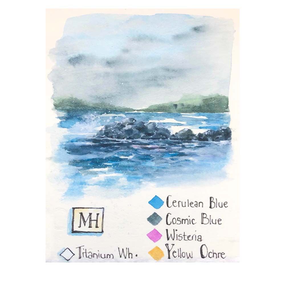 Michael Harding Watercolor Poppy Balser Set of 6, 15ml Tubes | Jerry's ...