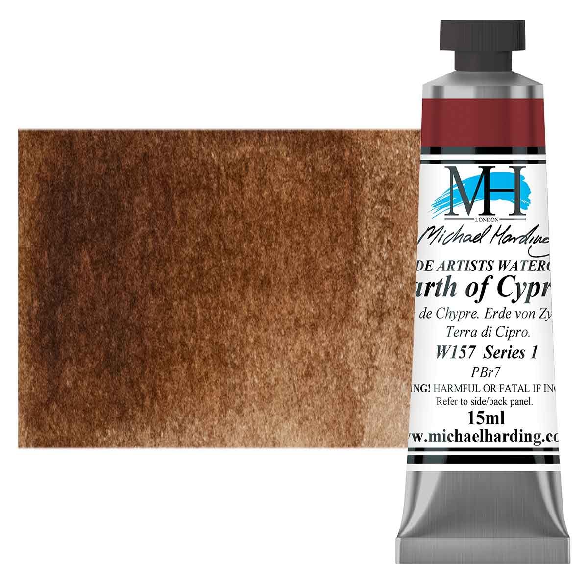 Michael Harding Watercolour - Earth of Cyprus, 15ml Tube | Jerry's Artarama