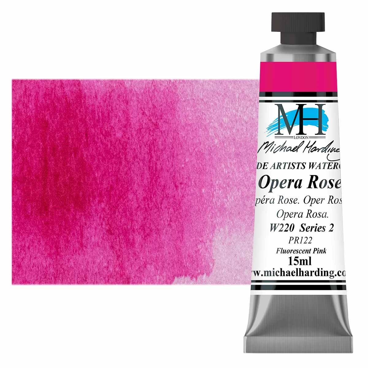 Michael Harding Watercolor - Opera Rose, 15ml Tube | Jerry's Artarama