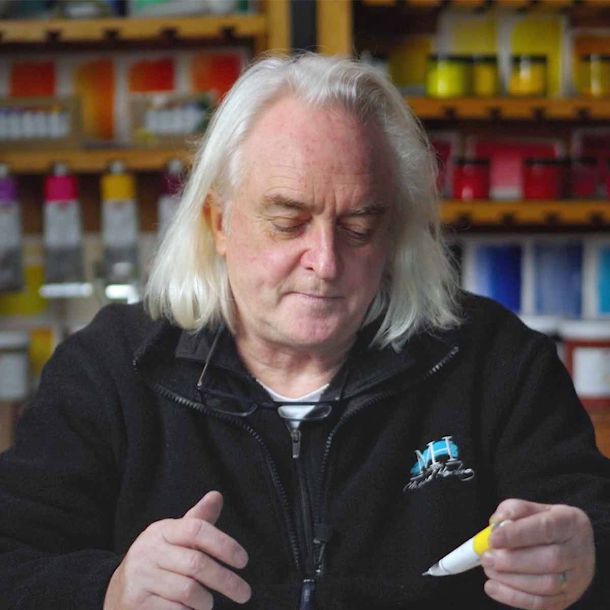 Michael Harding Oil Color - Orange Sunset, 40ml Tube | Jerry's Artarama