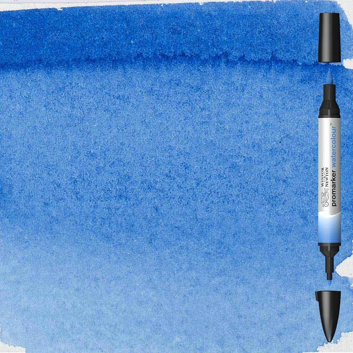 Winsor & Newton Watercolor Marker Mid Blue | Jerry's Artarama