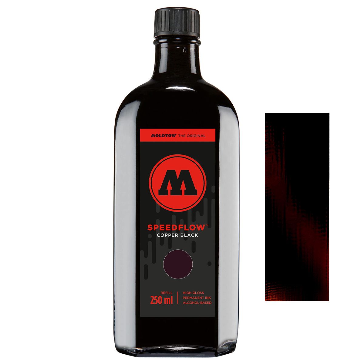 Molotow MASTERPIECE SpeedFlow Refill Cocktail 250ml, Copper Black ...