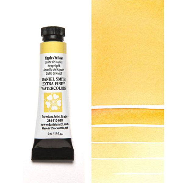 Daniel Smith Extra Fine Watercolor - Naples Yellow, 5 ml Tube | Jerry's ...
