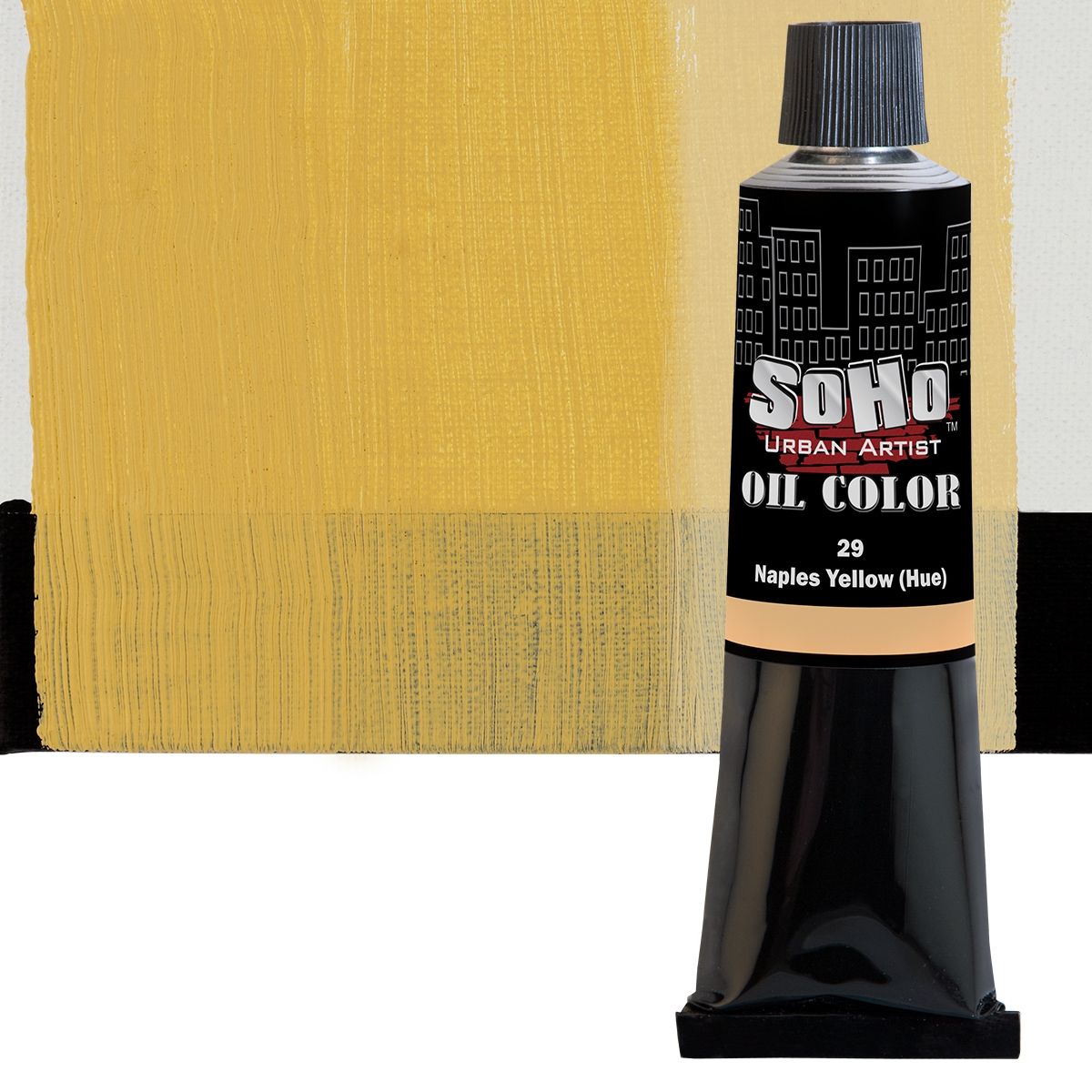 Soho Artist Oil Color Naples Yellow Hue, 170ml Tube | Jerry's Artarama