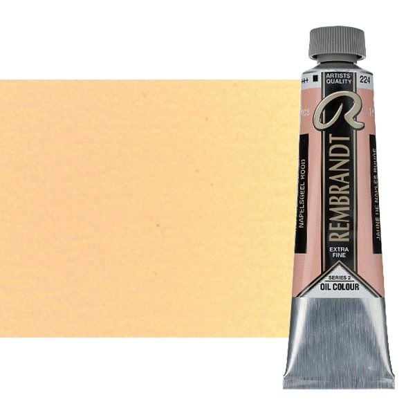 Rembrandt Extra-Fine Artists' Oil Paint - Naples Yellow Red, 40ml Tube ...