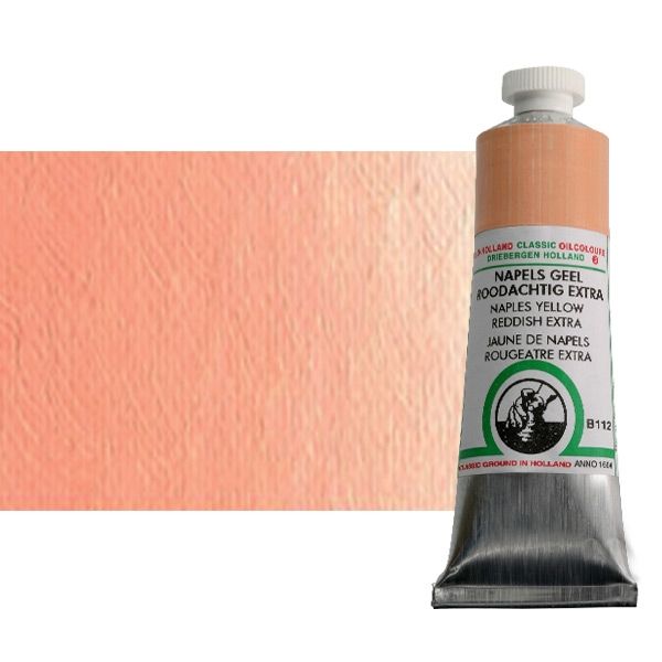 Old Holland Oil Color, Naples Yellow Reddish Extra, 40ml Tube | Jerry's ...