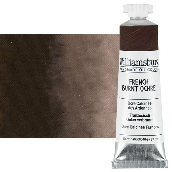 Williamsburg Oil Color, French Burnt Ochre, 37ml Tube | Jerry's Artarama