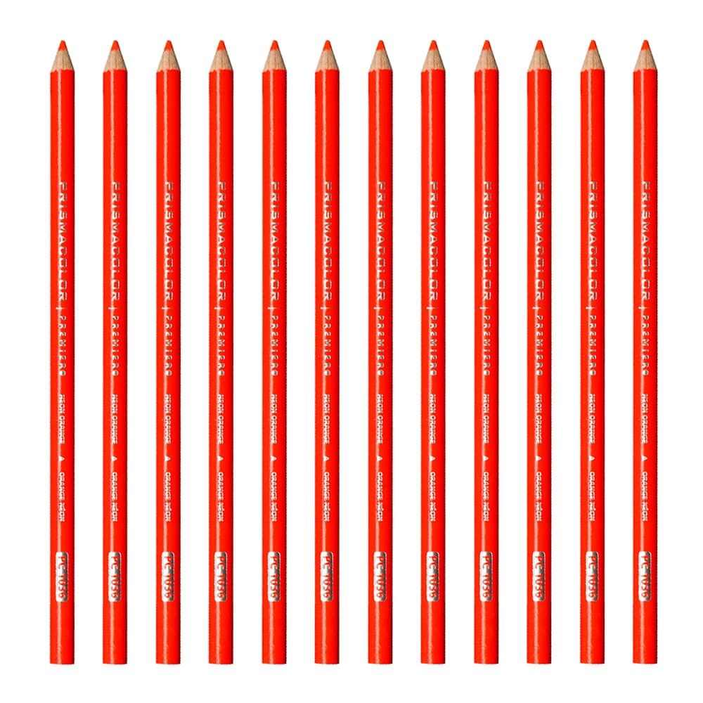Prismacolor Premier Colored Pencil PC1036 Neon Orange (Set of 12 ...