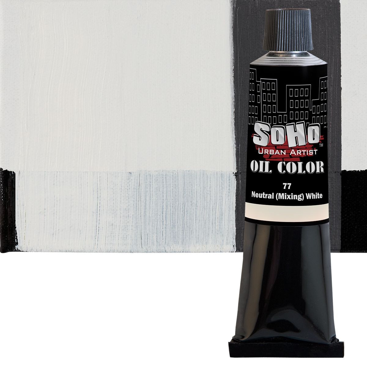 Soho Artist Oil Color Neutral White-Mixing, 170ml Tube | Jerry's Artarama