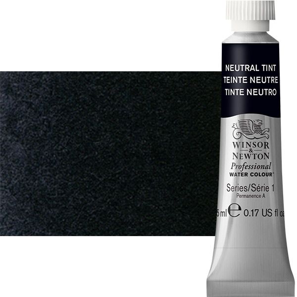 Winsor & Newton Professional Watercolor - Neutral Tint, 5ml Tube ...