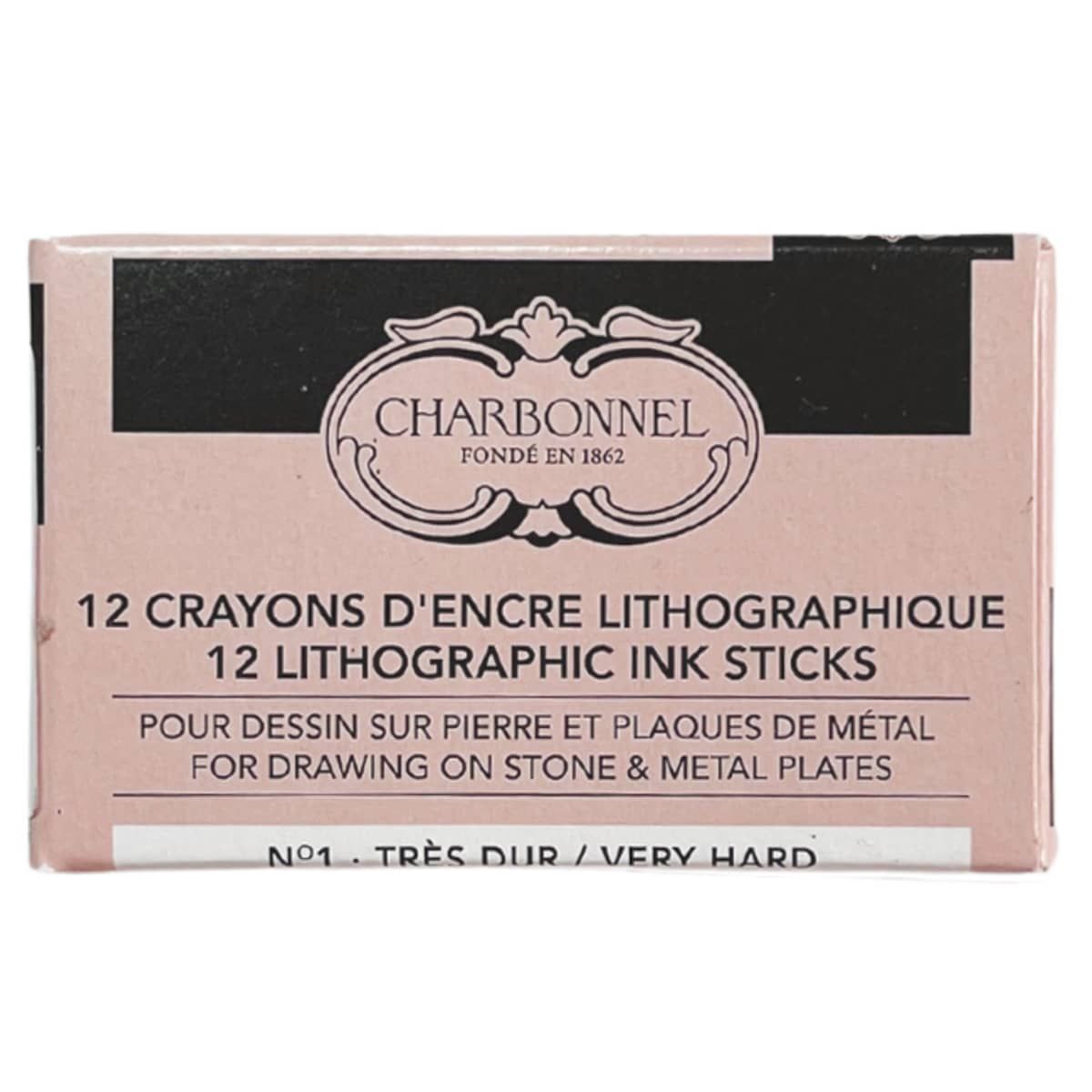 Charbonnel Lithographic Ink Stick - No1 Hard Black, 12 Count | Jerry's ...