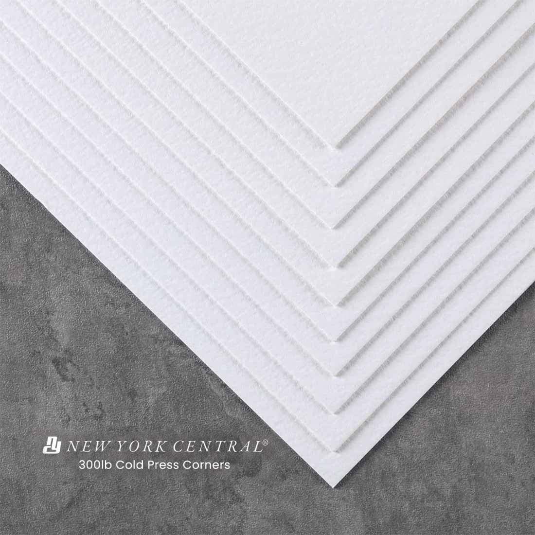 New York Central Watercolor Paper 300lb Cold Press - 22" x 30" (10 Pack ...