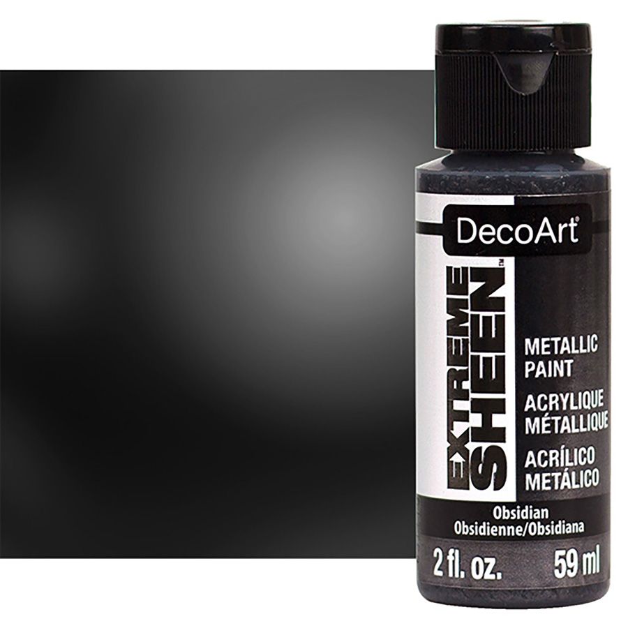 Decoart Extreme Sheen 2Oz Obsidian | Jerry's Artarama