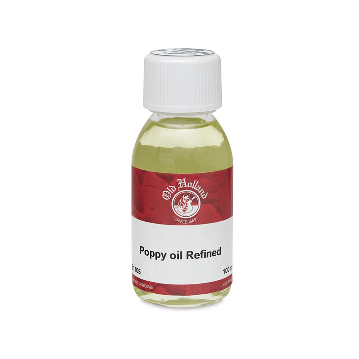 Old Holland Refined Poppy Oil 100 ml Bottle | Jerry's Artarama
