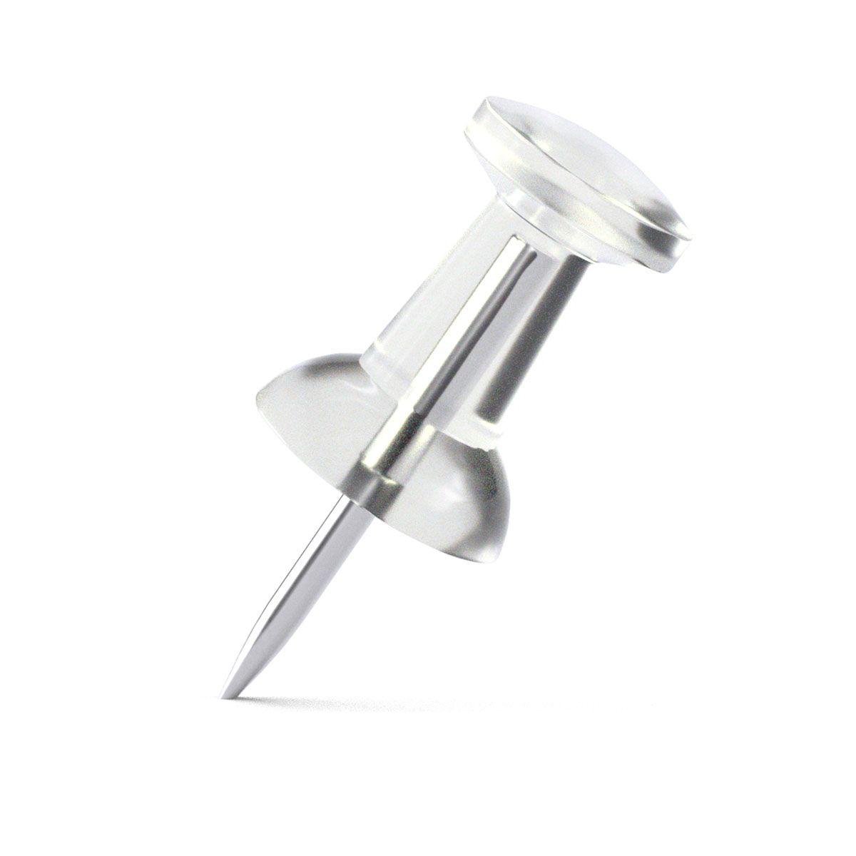 OOK Clear Push Pin Pack of 25 | Jerry's Artarama