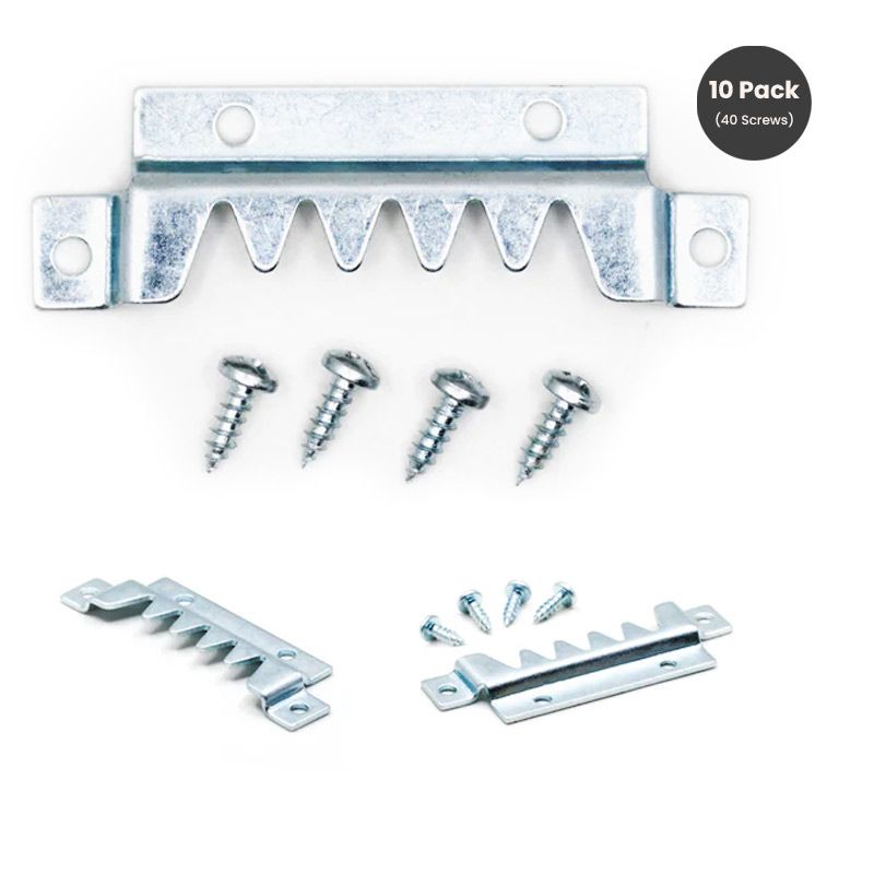 OOK 10 Pack, Mega Sawtooth & Screws Hangers, 250lbs | Jerry's Artarama