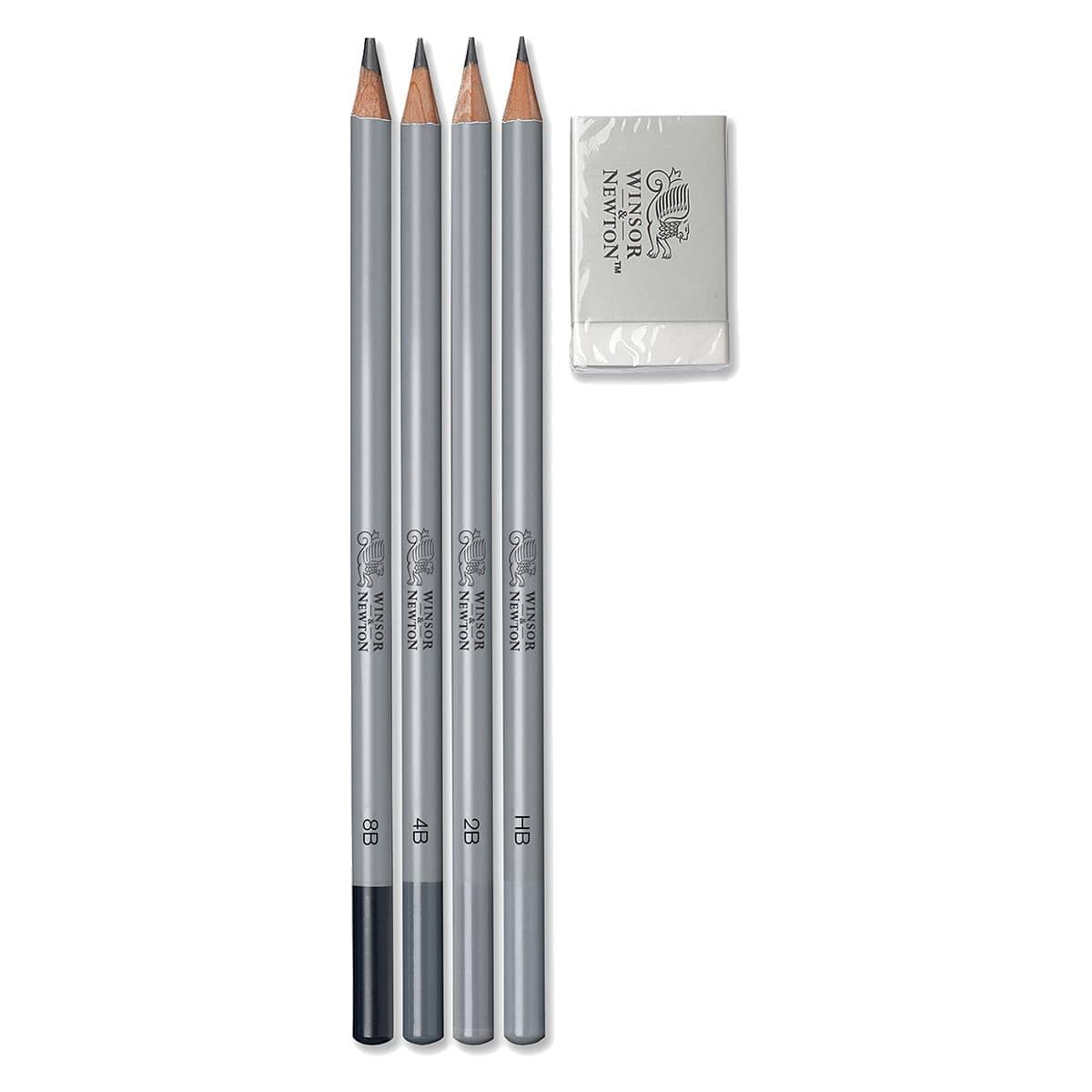 Winsor & Newton Studio Collection Graphite Pencil - Set of 5 (Soft ...