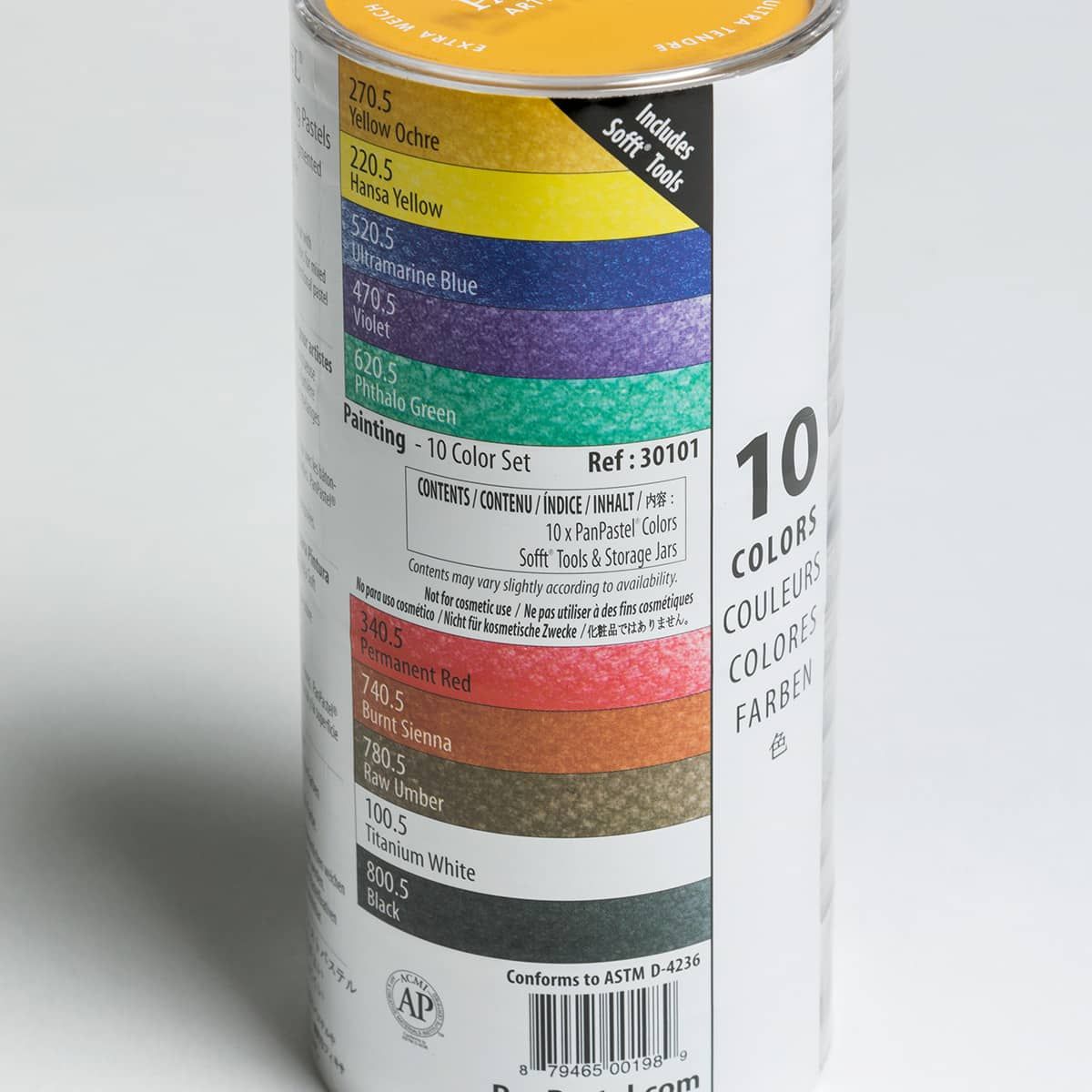 PanPastel™ Artists' Pastels - Painting, Set of 10 | Jerry's Artarama