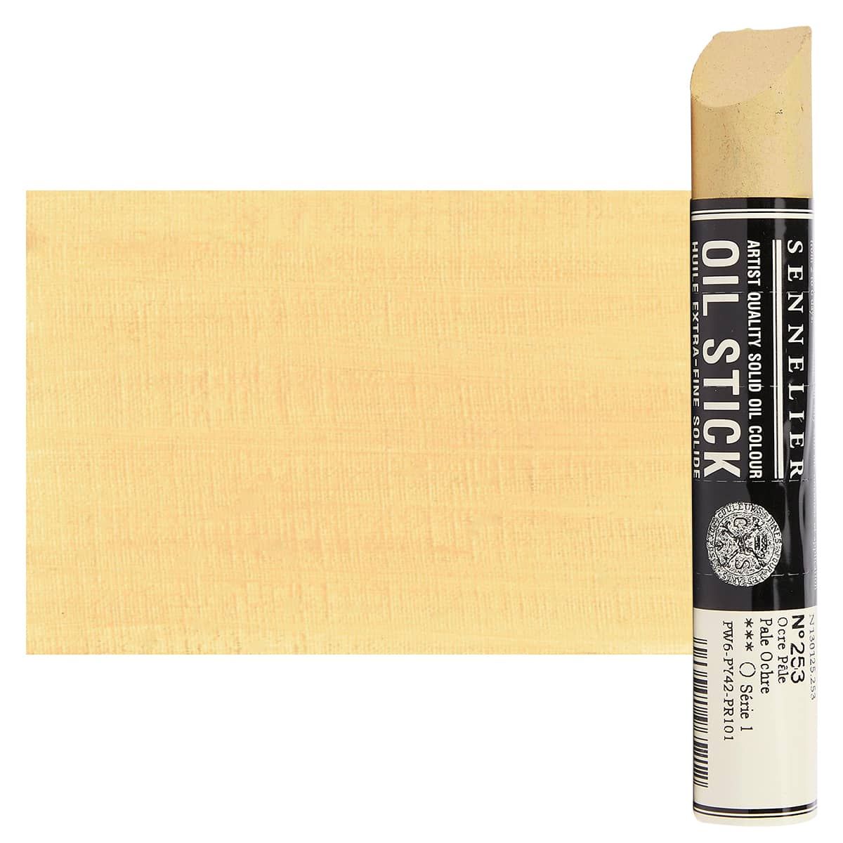 Sennelier Extra Fine Solid Oil Stick - Pale Ochre, 38ml | Jerry's Artarama