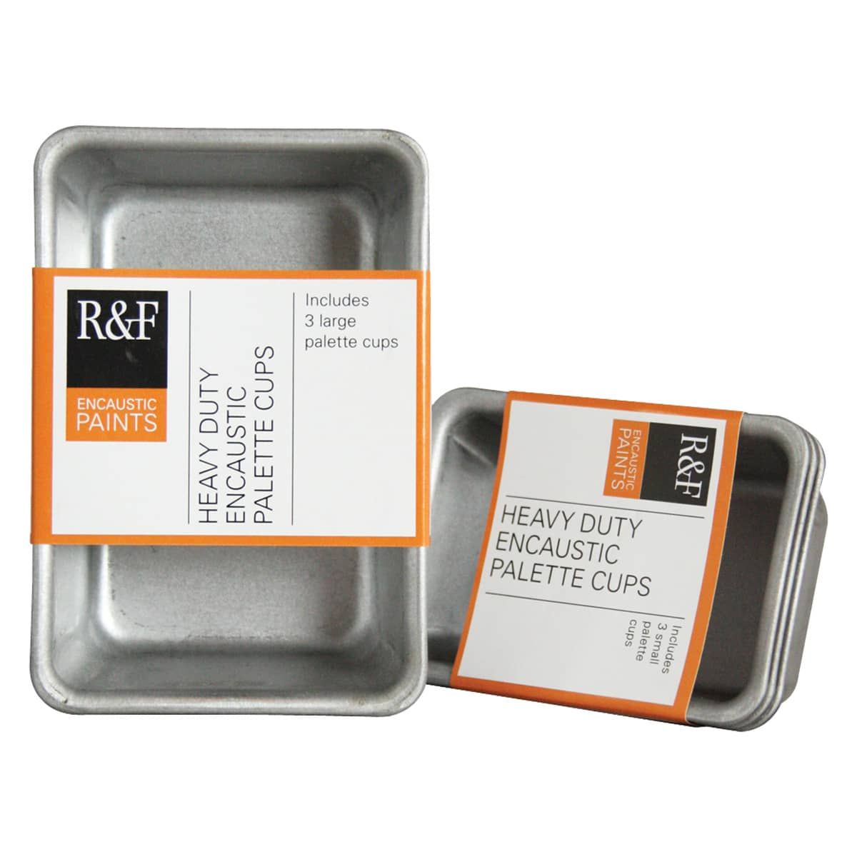 R&F Encaustics Heavy Duty Palette Cups, 3-7/8"x2-1/2" (Pack of 3 ...