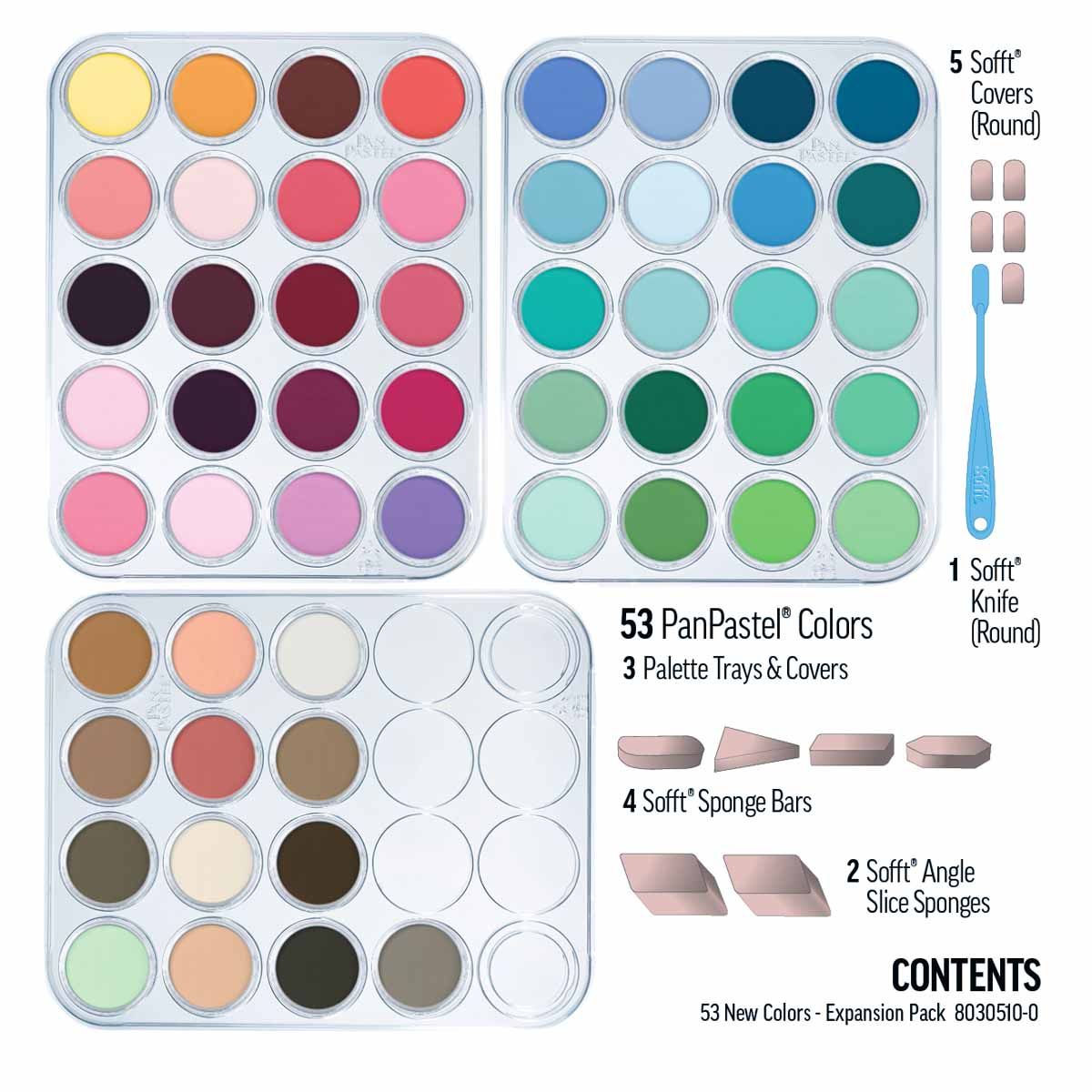 PanPastel® Artists' Pastels - Color Expansion Set of 53 | Jerry's Artarama