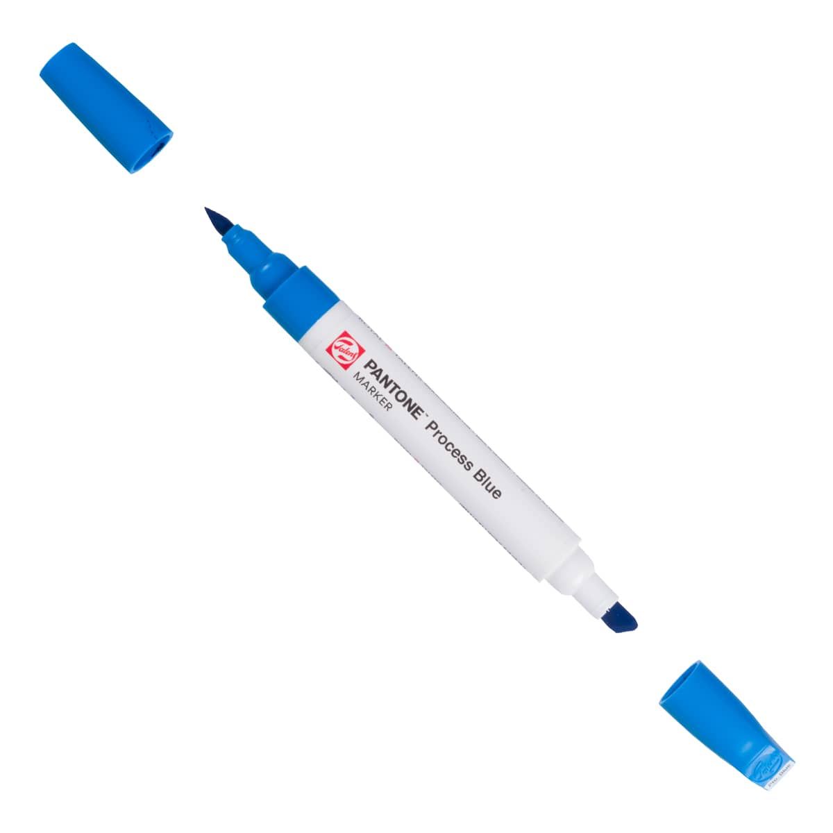 Pantone Dual Tip Marker, Process Blue | Jerry's Artarama
