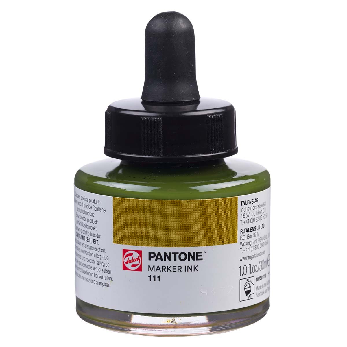 Pantone Marker Ink Bottle, #111 (30ml) | Jerry's Artarama