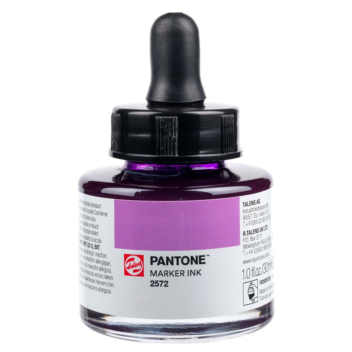 Pantone Marker Ink Bottle, #2572 (30ml) | Jerry's Artarama