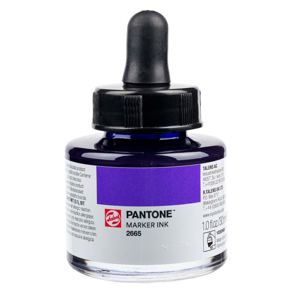 Pantone Marker Ink Bottle, #2665 (30ml) | Jerry's Artarama